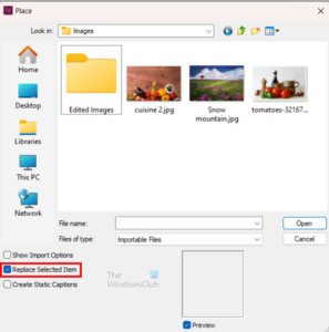 How to place Image in Frame in InDesign