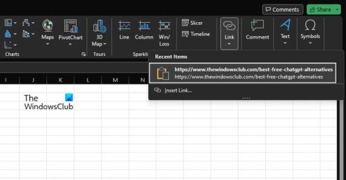 How to add Hyperlinks to Excel sheet