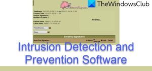 Free Intrusion Detection and Prevention software for Windows PC