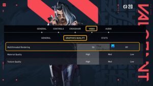 How to enable Multithreaded Rendering in Valorant