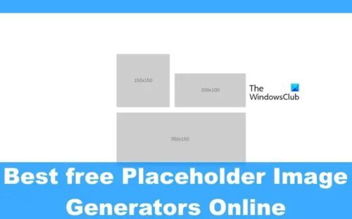 Best free Placeholder Image Generators Online