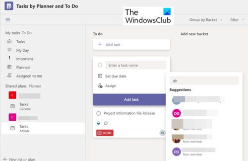 How to see Microsoft Planner tasks in Microsoft To Do?