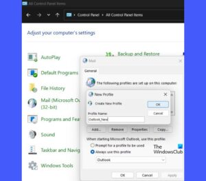 Cannot start Microsoft Outlook window, Invalid XML