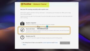 Fix McAfee Installation Incomplete error on Windows PC