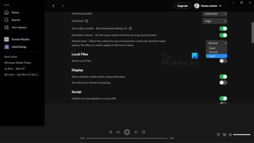 How to make Spotify louder and sound better on Windows 11