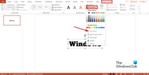 How to animate Text Color in PowerPoint