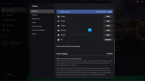How to link social accounts to your Xbox