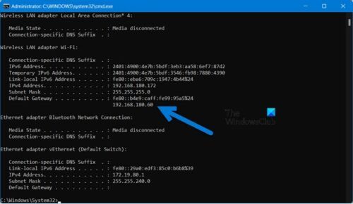 How to open Router Configuration and Settings page