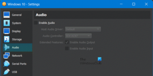 VirtualBox Aborted: The VM session was aborted on Windows PC