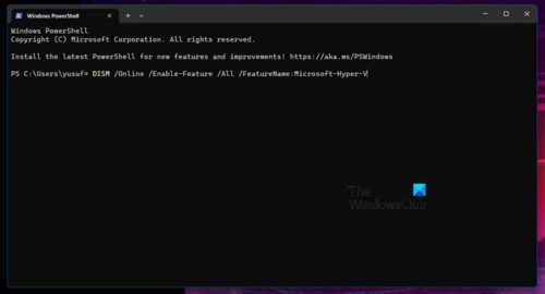 Fix 0x80070057 Hyper-V Error on Windows computer Fix 0x80070057 Hyper-V Error on Windows computer