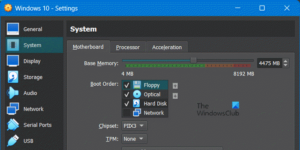 VirtualBox Aborted: The VM session was aborted on Windows PC