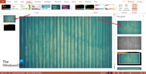 How to add Curtain transition in PowerPoint