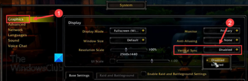 Fix WoW Low FPS on high end PC