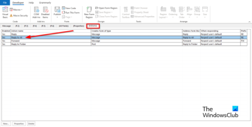 How to turn off Reply All in Outlook