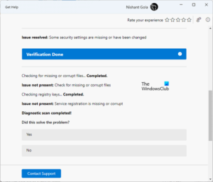 How to use BITS Troubleshooter in Get Help app of Windows 11