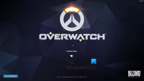 Can't connect to Overwatch server; Stuck on Connecting