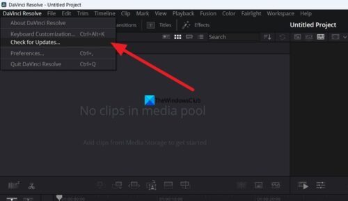 DaVinci Resolve high CPU usage on Windows 11/10