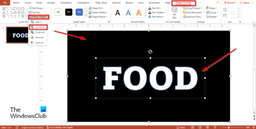 How to overlay Text on Video in PowerPoint