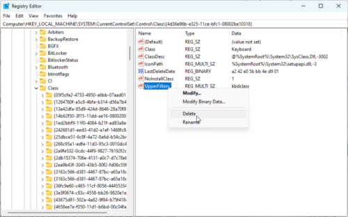 Bluetooth Xinput compatible input device, Code 10