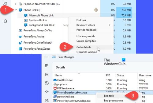 Fix PhoneExperienceHost.exe High CPU Usage; How to disable it?
