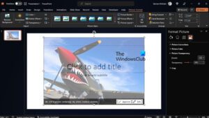 How to make a Picture transparent in PowerPoint