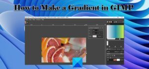 How to Make a Gradient in GIMP
