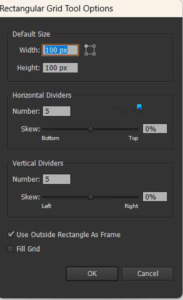 How to make a Table in Illustrator