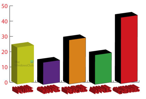 How to make a Bar Graph 3D in Illustrator