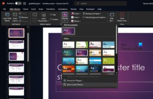 How to create a Theme in PowerPoint