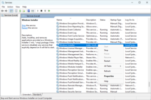 The installer has insufficient privileges to modify or access this directory