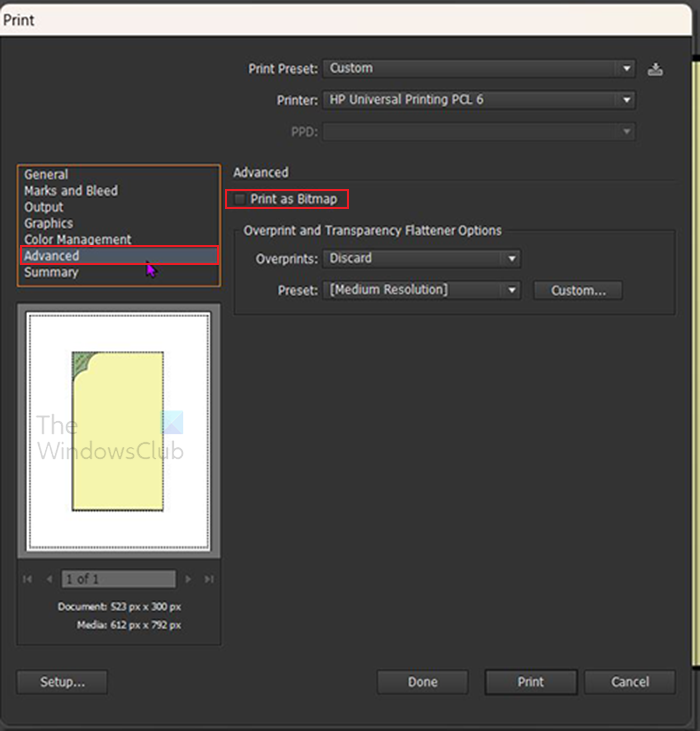 Illustrator not printing properly [Fix]