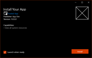 This app package is not supported for installation by app installer [Fixed]