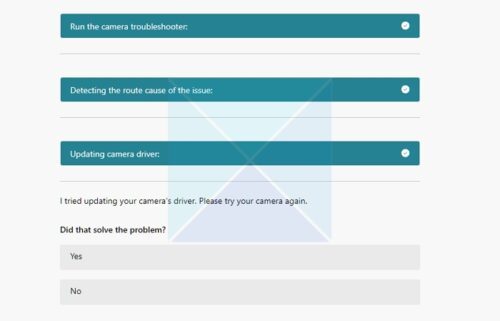How to use Camera Troubleshooter in Get Help app of Windows 11