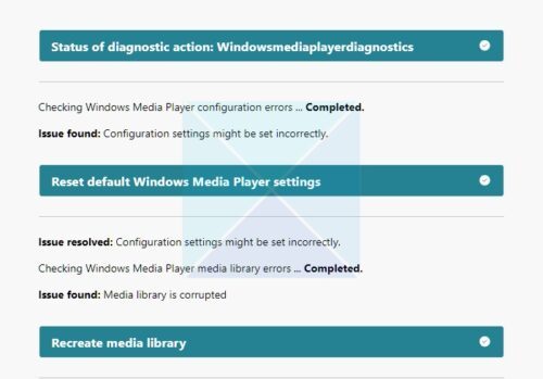 Use new Windows Media Player Troubleshooter in Get Help app