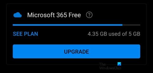 How to check OneDrive Storage on a PC or Mobile