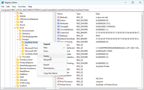 How to delete Printer Ports in Windows 11/10