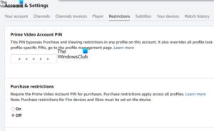 Block Mature Content and Specific Shows on Amazon Prime Video