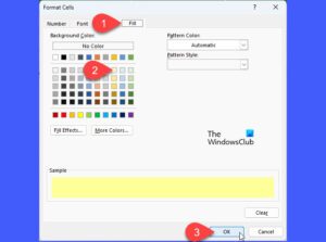 How to create a drop-down list in Excel with color