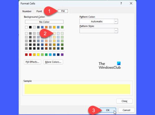 How to create a drop-down list in Excel with color