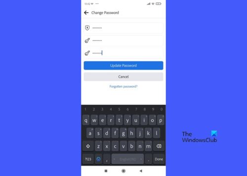 How to change Password on Facebook