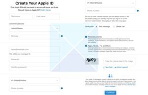 How to create new Apple ID free?
