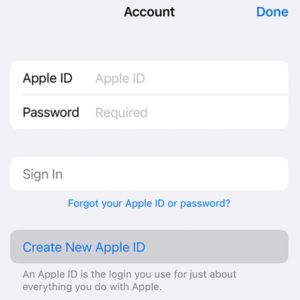How to create new Apple ID free?