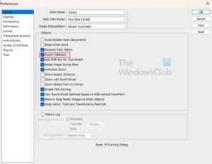 Photoshop running slow on Windows 11/10 PC