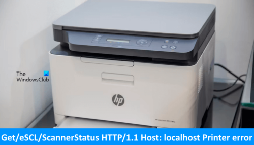 Get/eSCL/ScannerStatus HTTP/1.1 Host: localhost Printer error