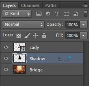 How to make Natural Shadow for a composite image in Photoshop