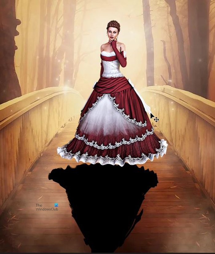 How to make Natural Shadow for a composite image in Photoshop