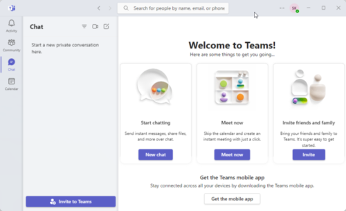 How to Create a Group Chat in Teams and name it