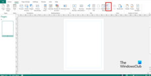How to insert an Audio file attachment in Publisher