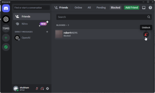 How to Block or Unblock Someone on Discord