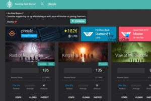 Best Destiny Trackers to check Destiny Stats